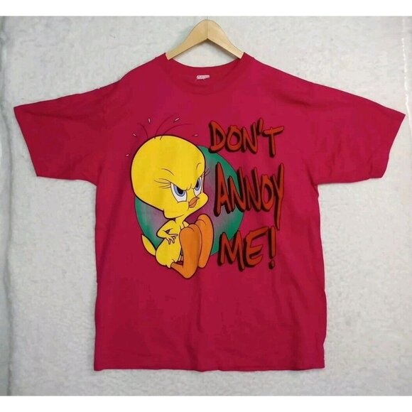 Warner Bros. | Tops | Tweety Bird Oversized Shirt Nightgown Pink Womens ...